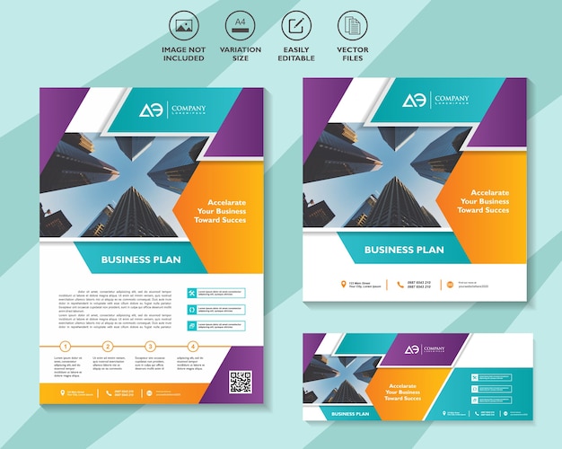 Premium Vector | Multipurpose corporate banner set Premium Vector | Multipurpose corporate banner set