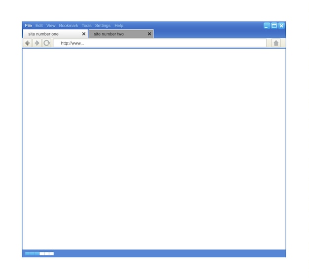 Premium Vector | Opened browser window template Premium Vector | Opened browser window template