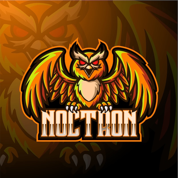 Premium Vector | Owl mascot logo Premium Vector | Owl mascot logo