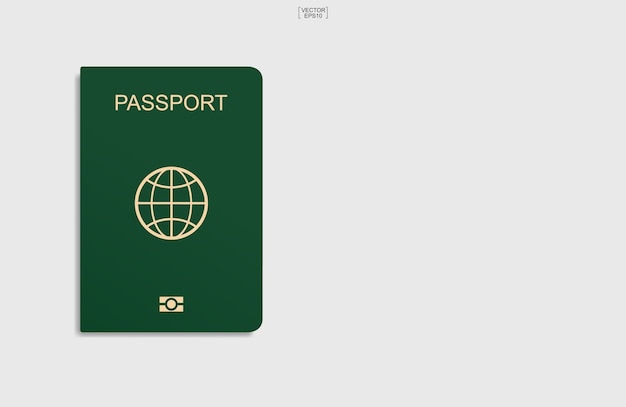 Premium Vector Passport Concept Illustration
