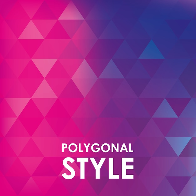 Premium Vector | Polygonal pattern Premium Vector | Polygonal pattern