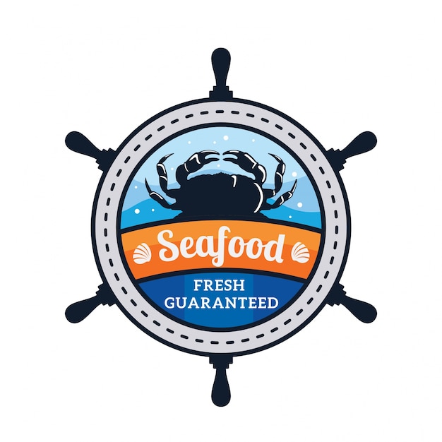 Premium Vector | Premium fresh seafood restaurant logo badge illustration Premium Vector | Premium fresh seafood restaurant logo badge illustration