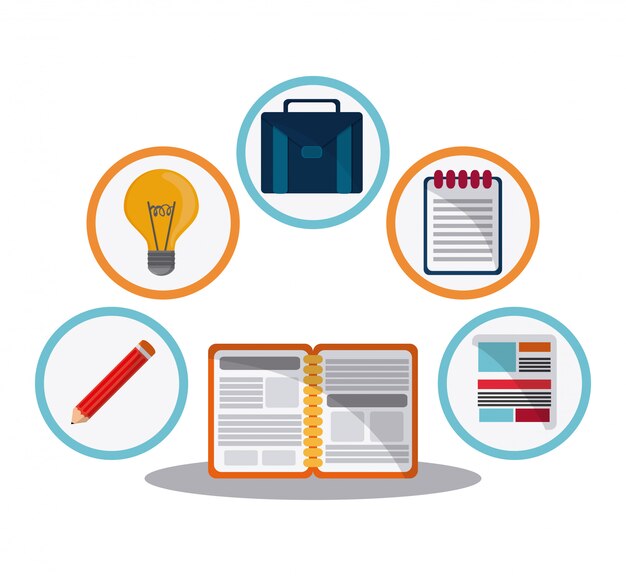 Premium Vector | Process icons design Premium Vector | Process icons design