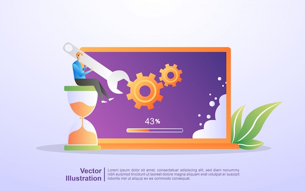 The process of upgrading to system update, replacing newer versions and ... The process of upgrading to system update, replacing newer versions and ...