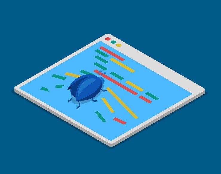 Free Vector Program Code Bug Technology Development Programming Coding Flat Isometric 6955