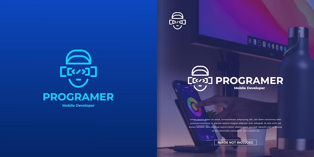Premium Vector Programer Logo Design Template