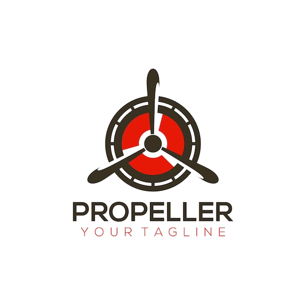 Premium Vector | Propeller logo Premium Vector | Propeller logo