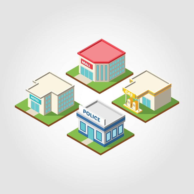 Premium Vector | Public facility Premium Vector | Public facility