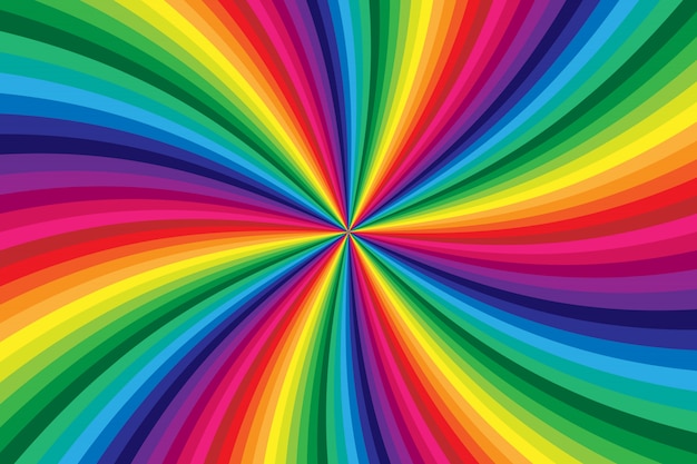 Premium Vector | Rainbow colored swirl twisting background Premium Vector | Rainbow colored swirl twisting background