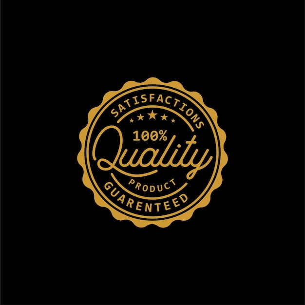 Premium Vector | Rating stars quality guarenteed product stamp logo design Premium Vector | Rating stars quality guarenteed product stamp logo design