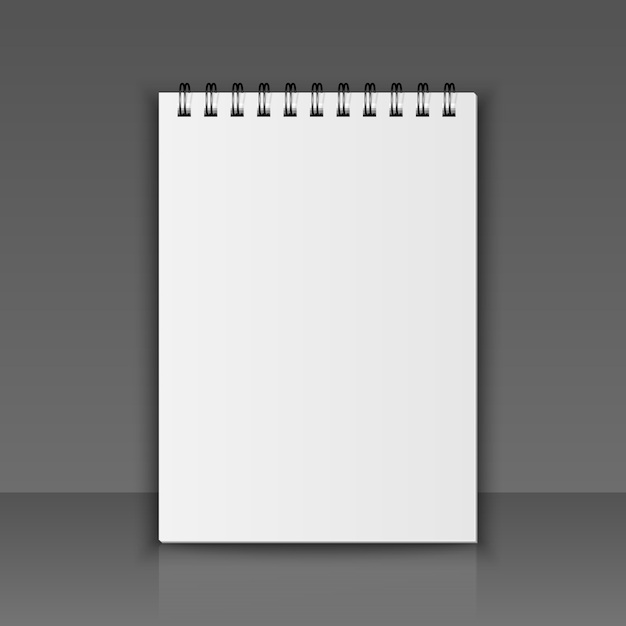 Premium Vector | Realistic notebook Premium Vector | Realistic notebook