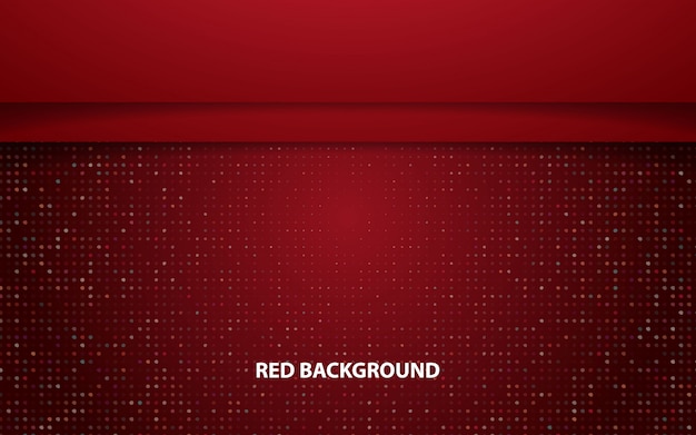Premium Vector | Red abstract overlap horizontal layer vector background Premium Vector | Red abstract overlap horizontal layer vector background