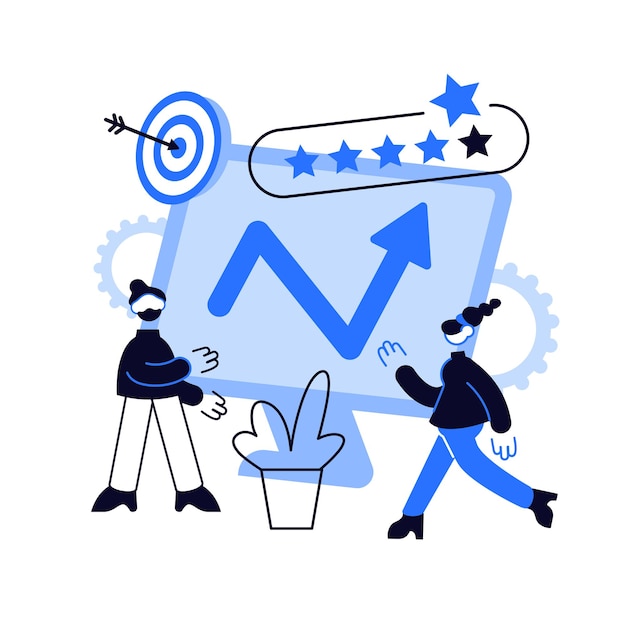 Premium Vector | Reputation management Premium Vector | Reputation management