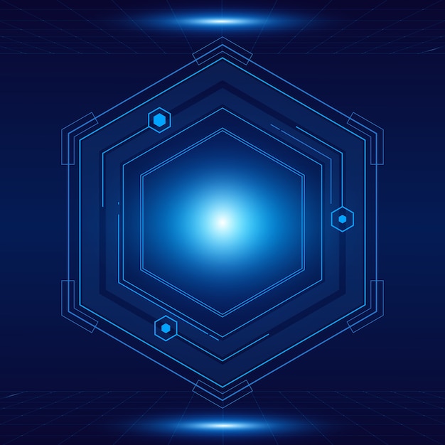 Premium Vector | Sci fi hexagonal futuristic pattern, innovation future ... Premium Vector | Sci fi hexagonal futuristic pattern, innovation future ...