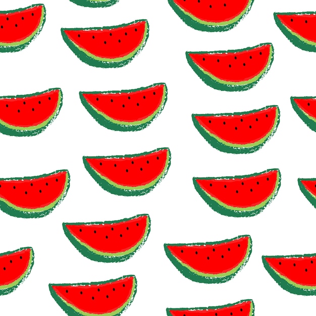 Premium Vector | Seamless watermelons pattern Premium Vector | Seamless watermelons pattern