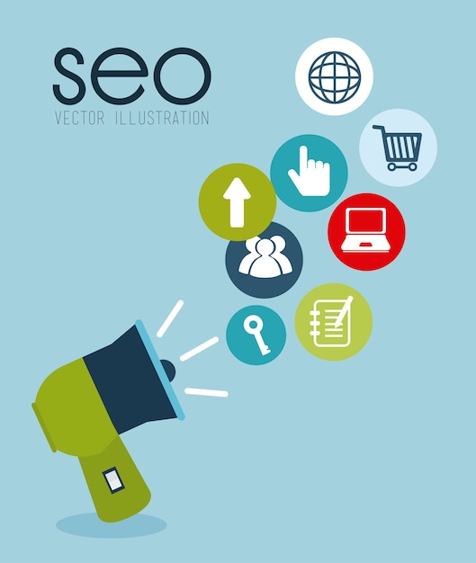 Premium Vector Seo Design