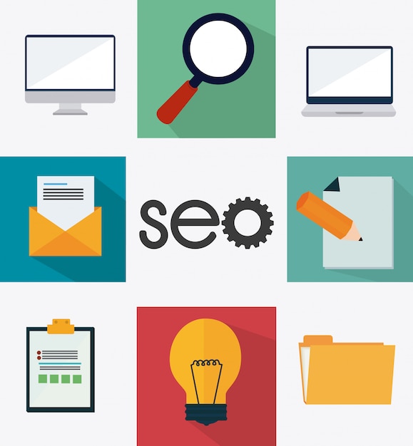 Premium Vector Seo Design