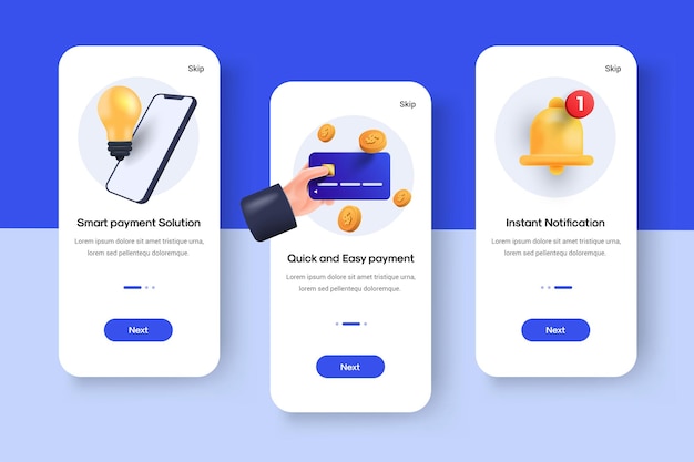 Ui Ux Gui 화면 모바일 앱용 온라인 결제 앱 템플릿 반응형 웹 사이트 와이어프레임 웹 디자인 Ui 키트 온라인