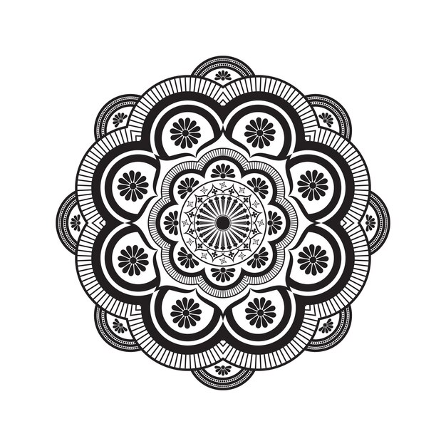 Premium Vector | Simple mandala Premium Vector | Simple mandala