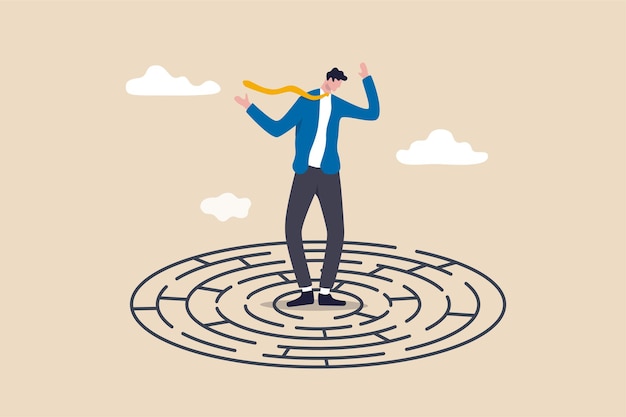 Premium Vector | Solving complex business problem concept. Premium Vector | Solving complex business problem concept.