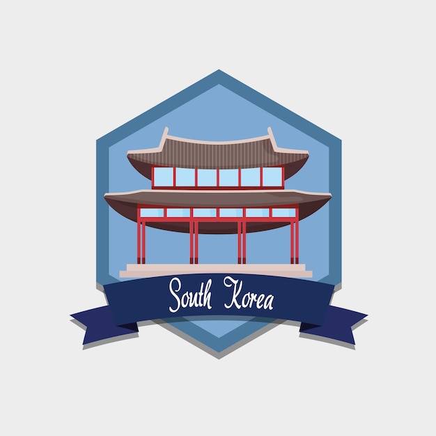 Premium Vector | South korea design Premium Vector | South korea design
