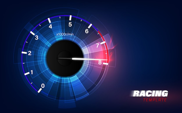 Premium Vector | Speed motion background with fast speedometer car ... Premium Vector | Speed motion background with fast speedometer car ...
