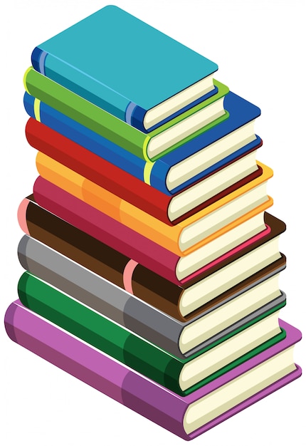 Premium Vector | Stack of books Premium Vector | Stack of books