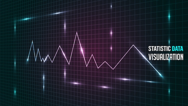 Statistic data analysis visualization background Vector | Premium Download Statistic data analysis visualization background Vector | Premium Download