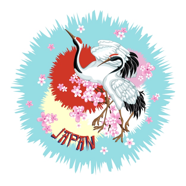Premium Vector | Symbols of japan Premium Vector | Symbols of japan