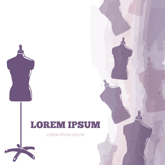 Premium Vector Tailor Background Or Poster