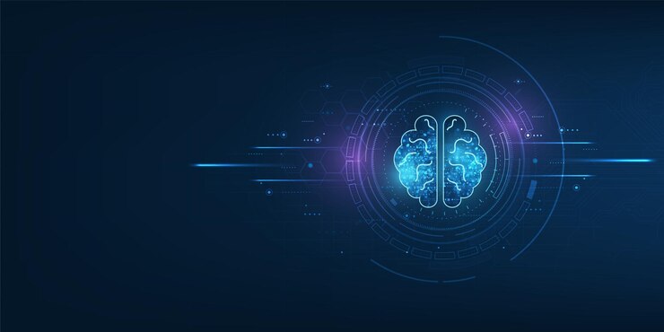Premium Vector | Technology artificial intelligence (ai) brain animation digital data concept ...