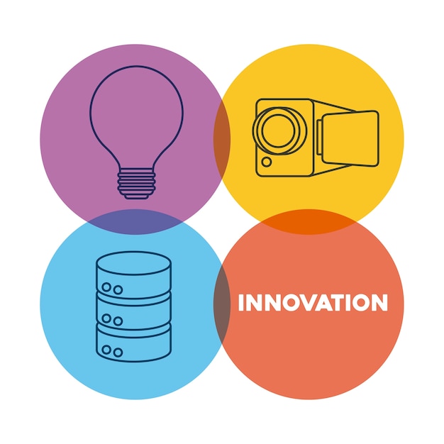 Premium Vector | Technology and innovation design icon vector ilustration Premium Vector | Technology and innovation design icon vector ilustration