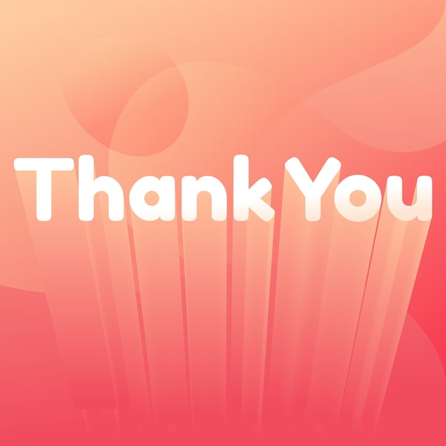 Premium Vector | Thank you decorative card modern design joyful vector eps Premium Vector | Thank you decorative card modern design joyful vector eps
