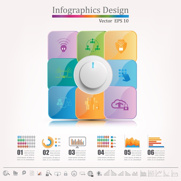 Premium Vector | Timeline infographics Premium Vector | Timeline infographics