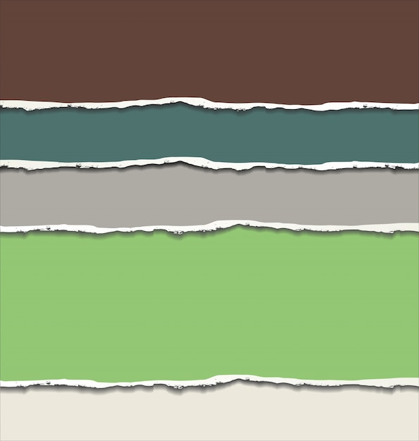 Premium Vector | Torn paper Premium Vector | Torn paper