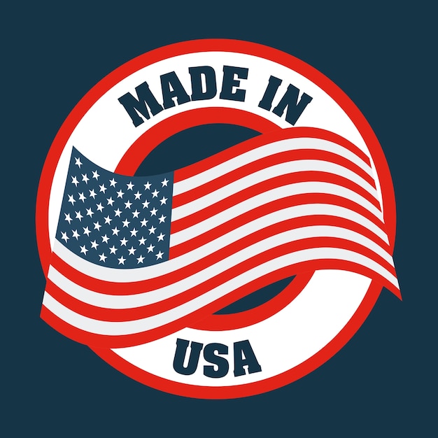 Premium Vector | Usa emblem design, vector illustration eps10 graphic Premium Vector | Usa emblem design, vector illustration eps10 graphic