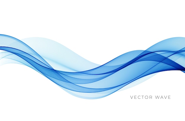 Premium Vector Vector Abstract Colorful Flowing Wave Lines Isolated