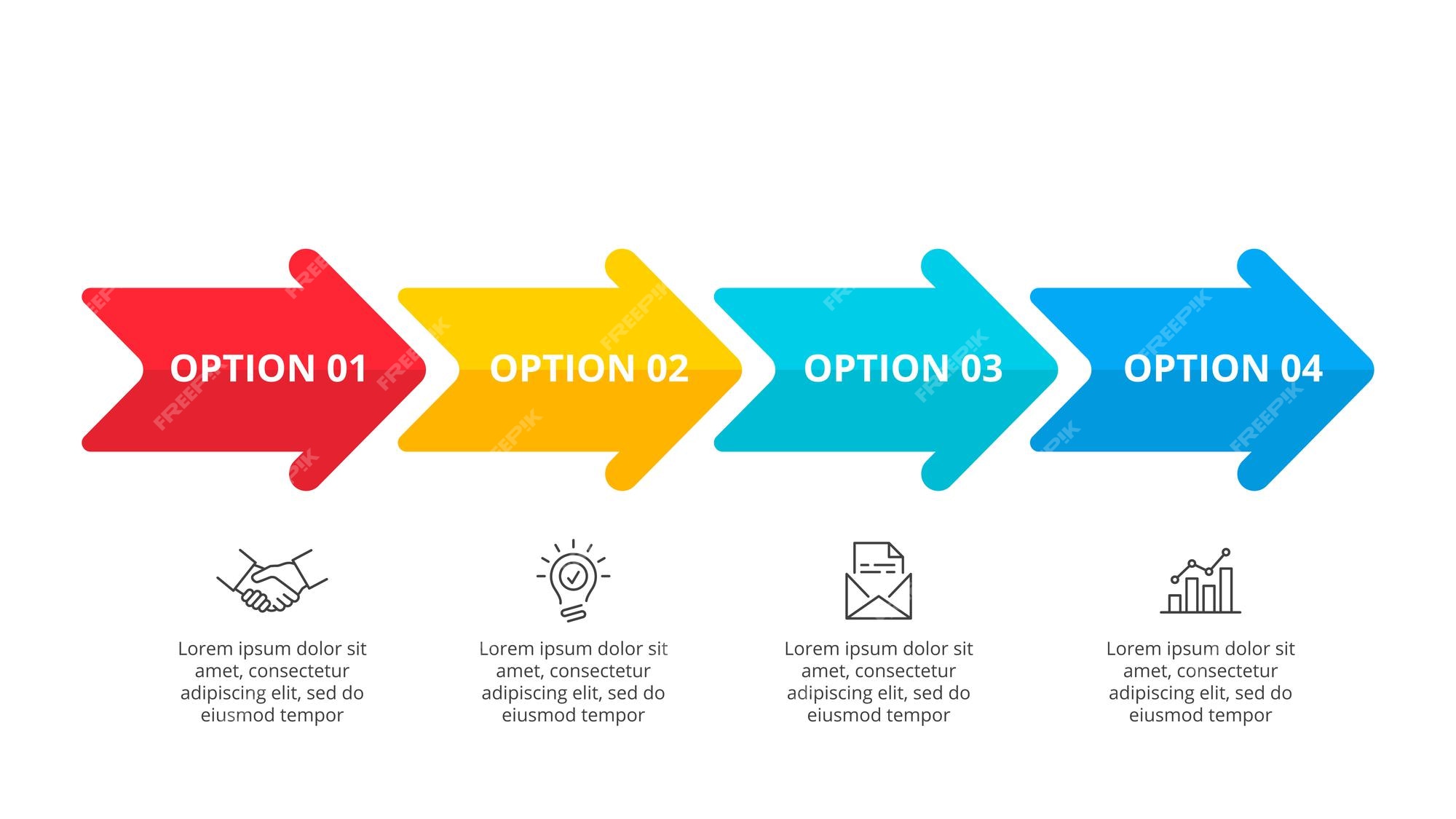 Premium Vector | Vector arrow timeline infographic. abstract elements ... Premium Vector | Vector arrow timeline infographic. abstract elements ...