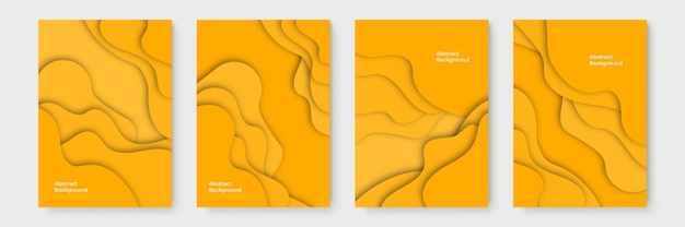 Premium Vector | Vertical banners set with 3d abstract background and ... Premium Vector | Vertical banners set with 3d abstract background and ...