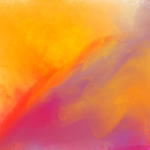 Vibrant Watercolor Texture Background Design Free Vector