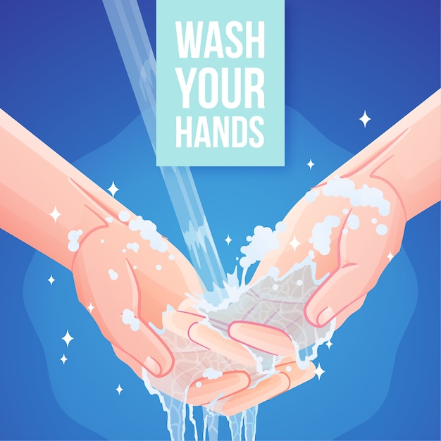 Wash your hands | Free Vector Wash your hands | Free Vector