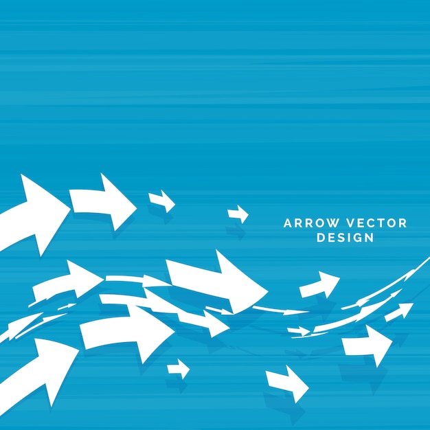 Free Vector | Wavy arrows moving forward concept design Free Vector | Wavy arrows moving forward concept design