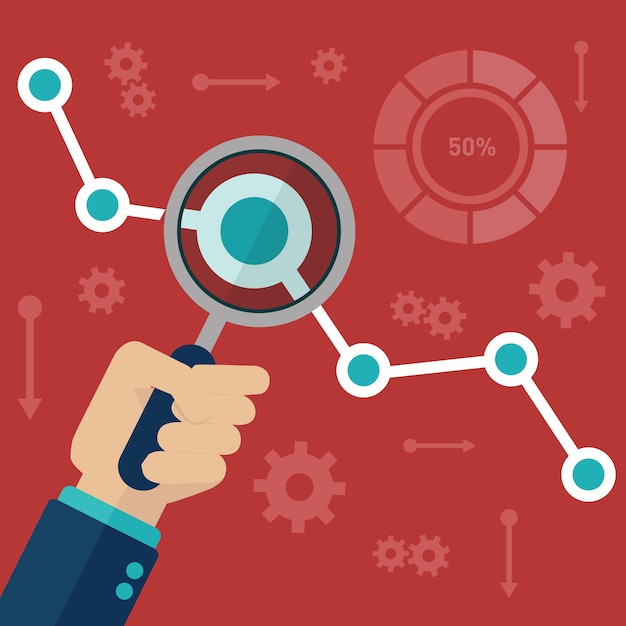 Premium Vector Web Analytics Information And Development Website