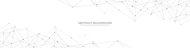 Premium Vector | Website header or banner design with abstract geometric background and ...