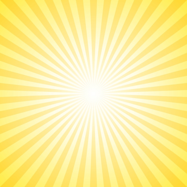 Premium Vector Yellow Abstract Sun Burst Background