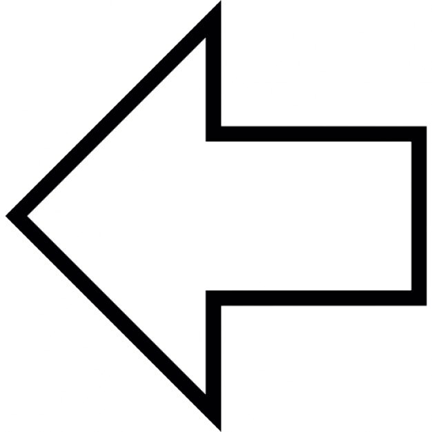 Flecha blanca apuntando izquierda | Descargar Iconos gratis Flecha blanca apuntando izquierda | Descargar Iconos gratis