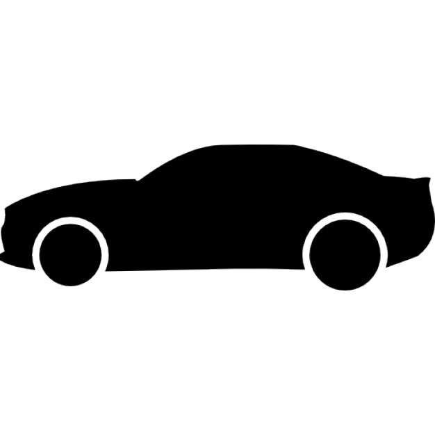 Grande Vista lateral del coche negro | Descargar Iconos gratis Grande Vista lateral del coche negro | Descargar Iconos gratis