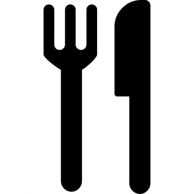 Símbolo Interfaz Restaurante De Tenedor Y Cuchillo Pareja Descargar