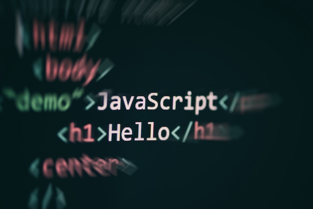 Code Javascript Langage Informatique Programmation Internet Composants De Léditeur De Texte