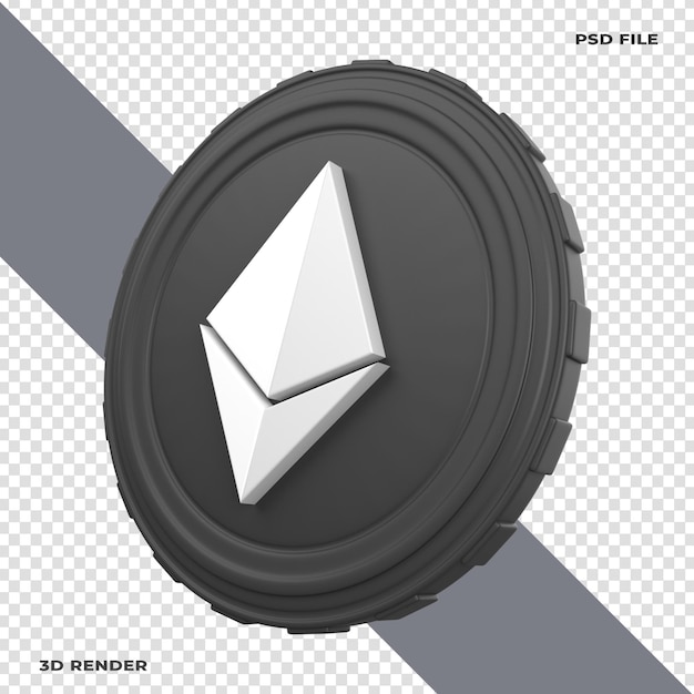 Moneda criptográfica 3d ethereum eth renderizada sobre fondo ... Moneda criptográfica 3d ethereum eth renderizada sobre fondo ...